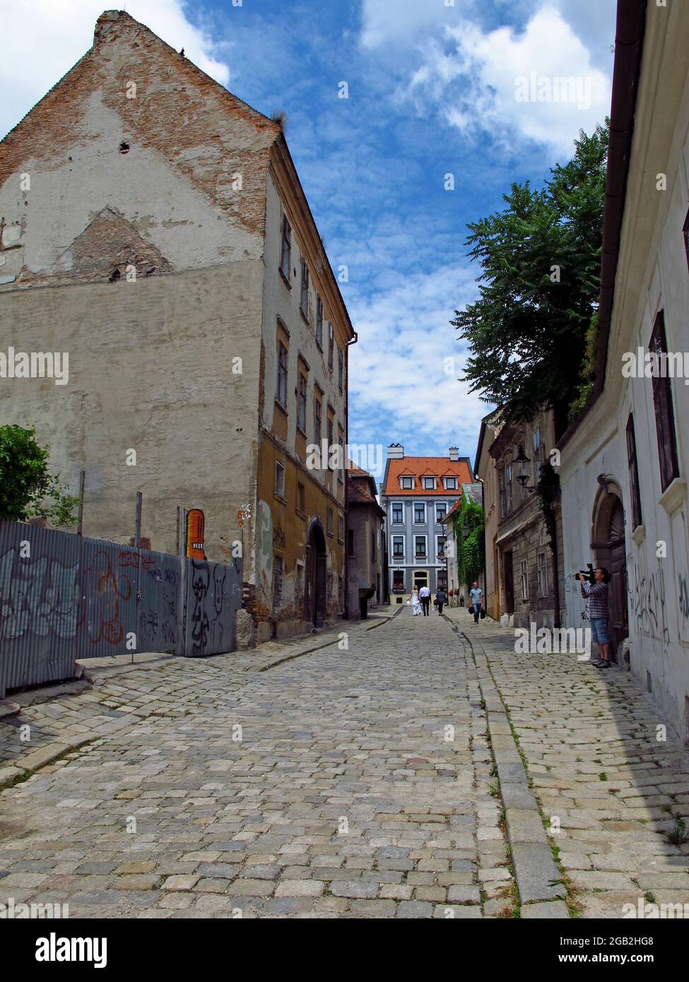 The street in Bratislava, Slovakia Stock Photo - Alamy