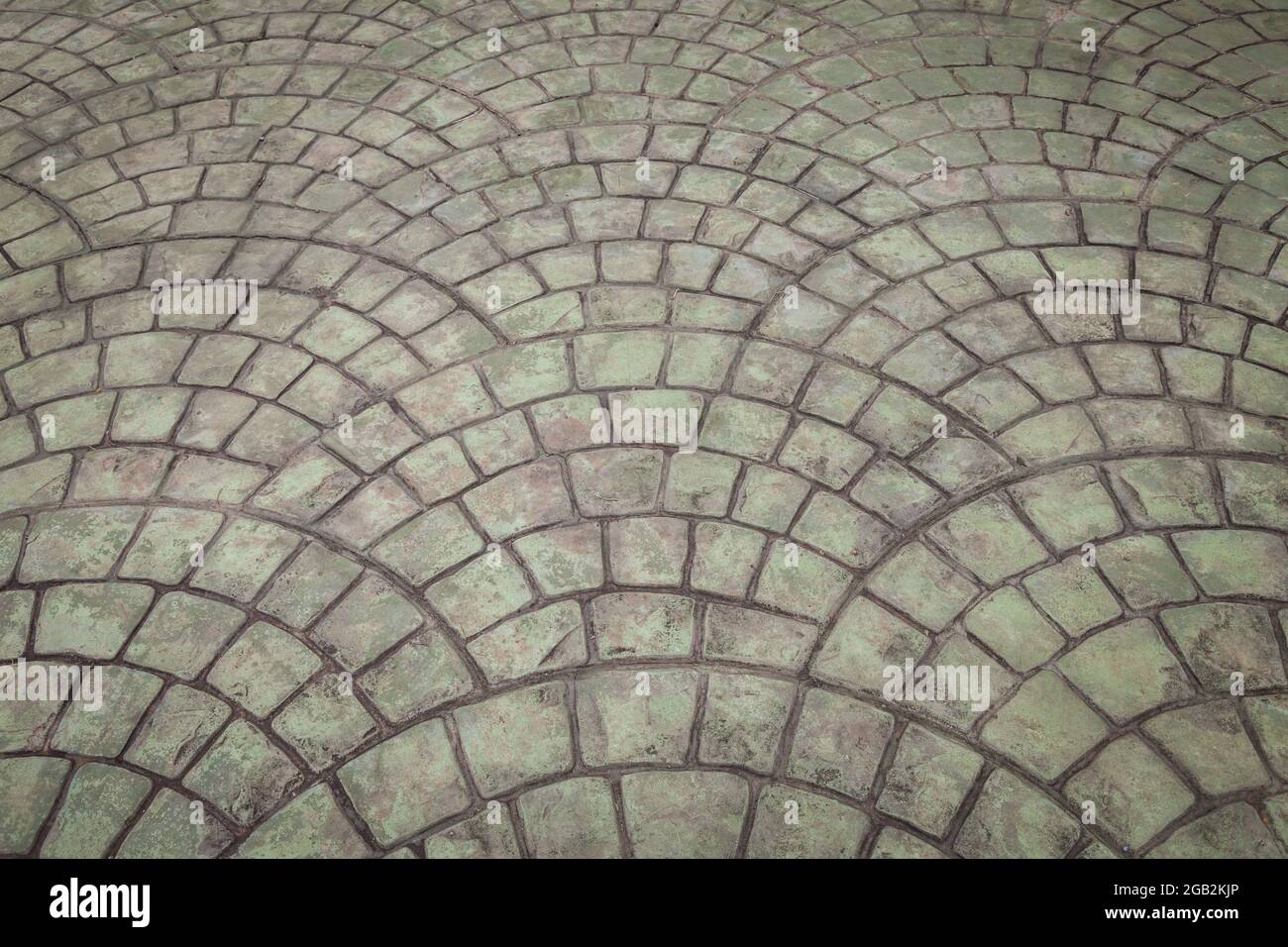 Old Gray stone block paving floor background Stock Photo - Alamy