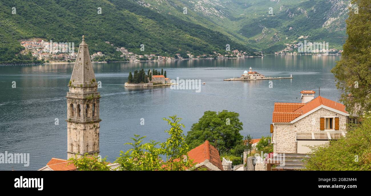 Picturesque Perast Village in Kotor Bay, Montenegro Stock Photo - Alamy