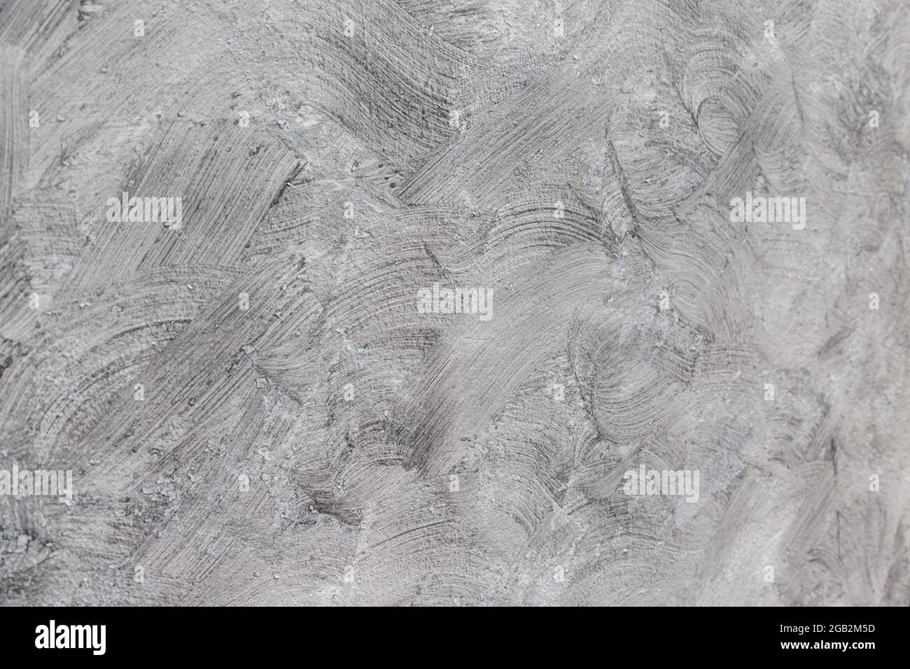 Gray Brushed white wall concrete texture background Stock Photo - Alamy