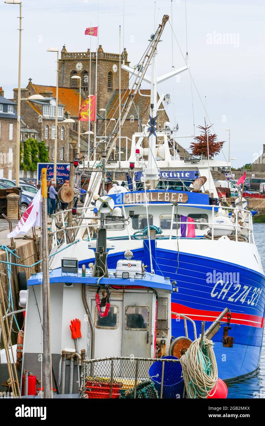 Barfleur, Manche department, Cotentin, Normandy, France Stock Photo - Alamy