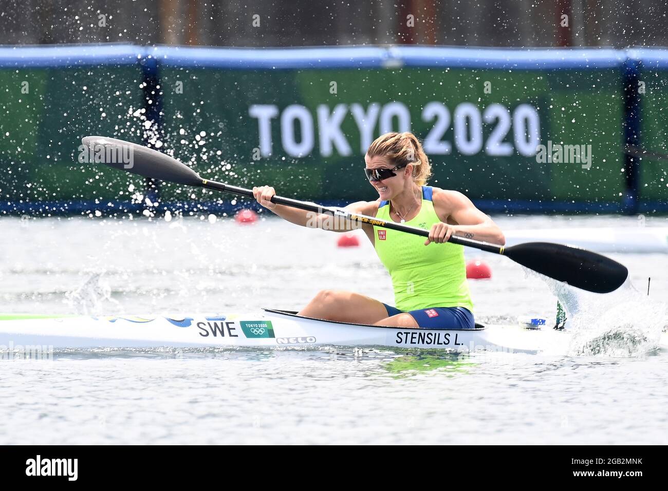 Tokyo, Japan. 02nd Aug, 2021. Canoe Sprint. Womens 200m quarter finals ...