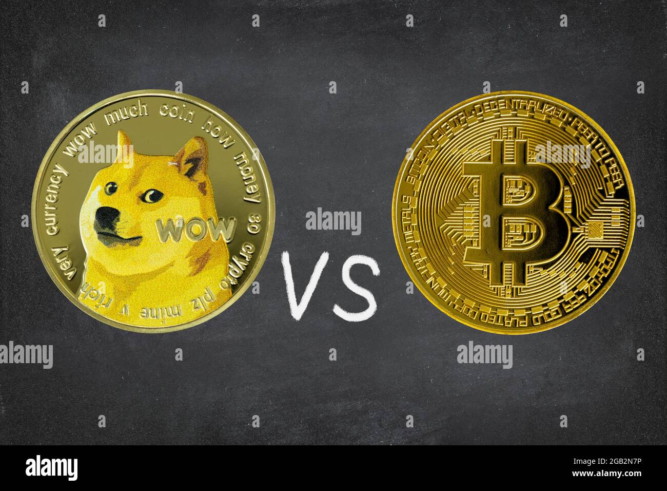 Dogecoin icon hi-res stock photography and images - Alamy