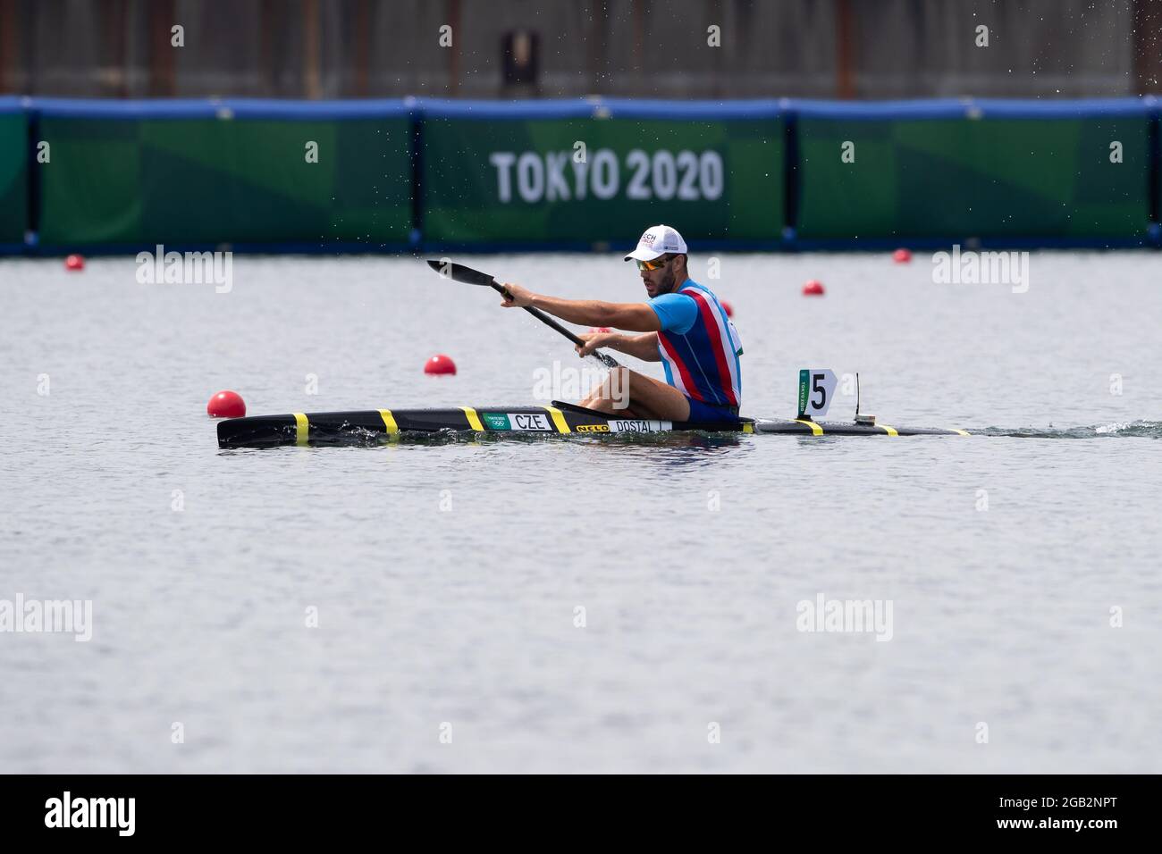 Tokyo, Japan. August 02, 2021: Josef Dostal (79) of Czech Republic in ...