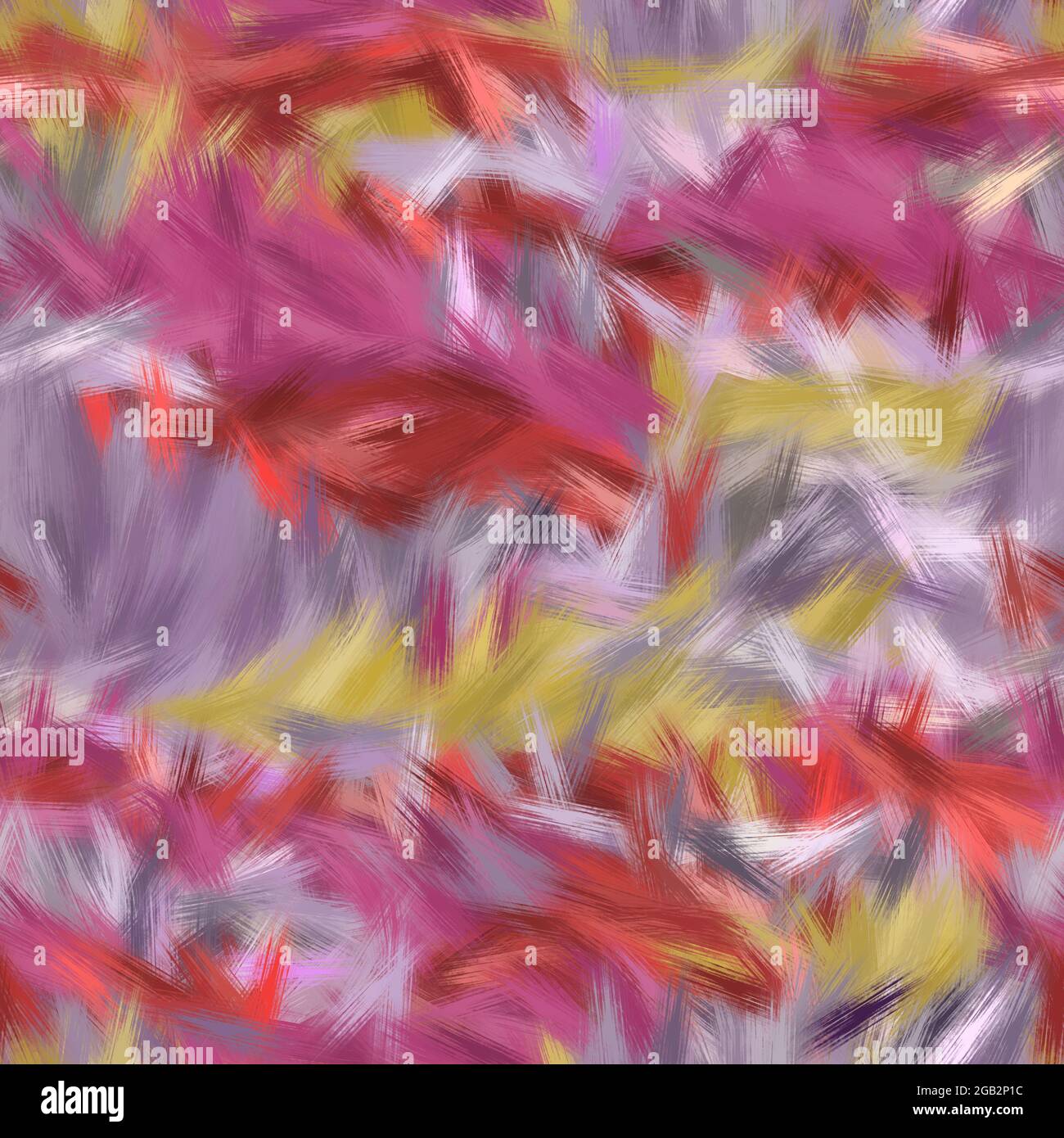 Seamless faux digital paint stroke pattern print Stock Photo - Alamy