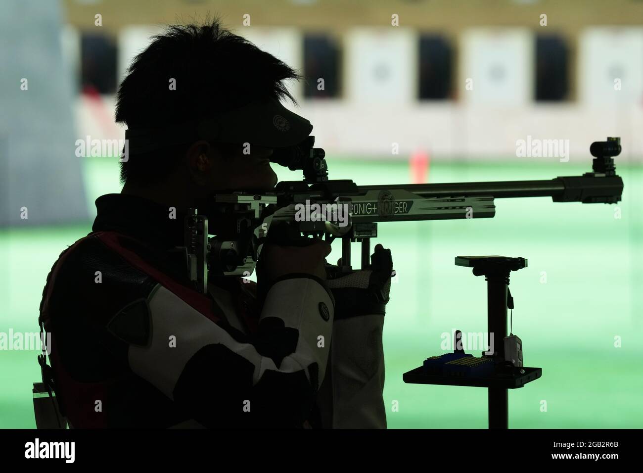 Tokyo, Japan. 2nd Aug, 2021. Zhao Zhonghao of China competes during the ...