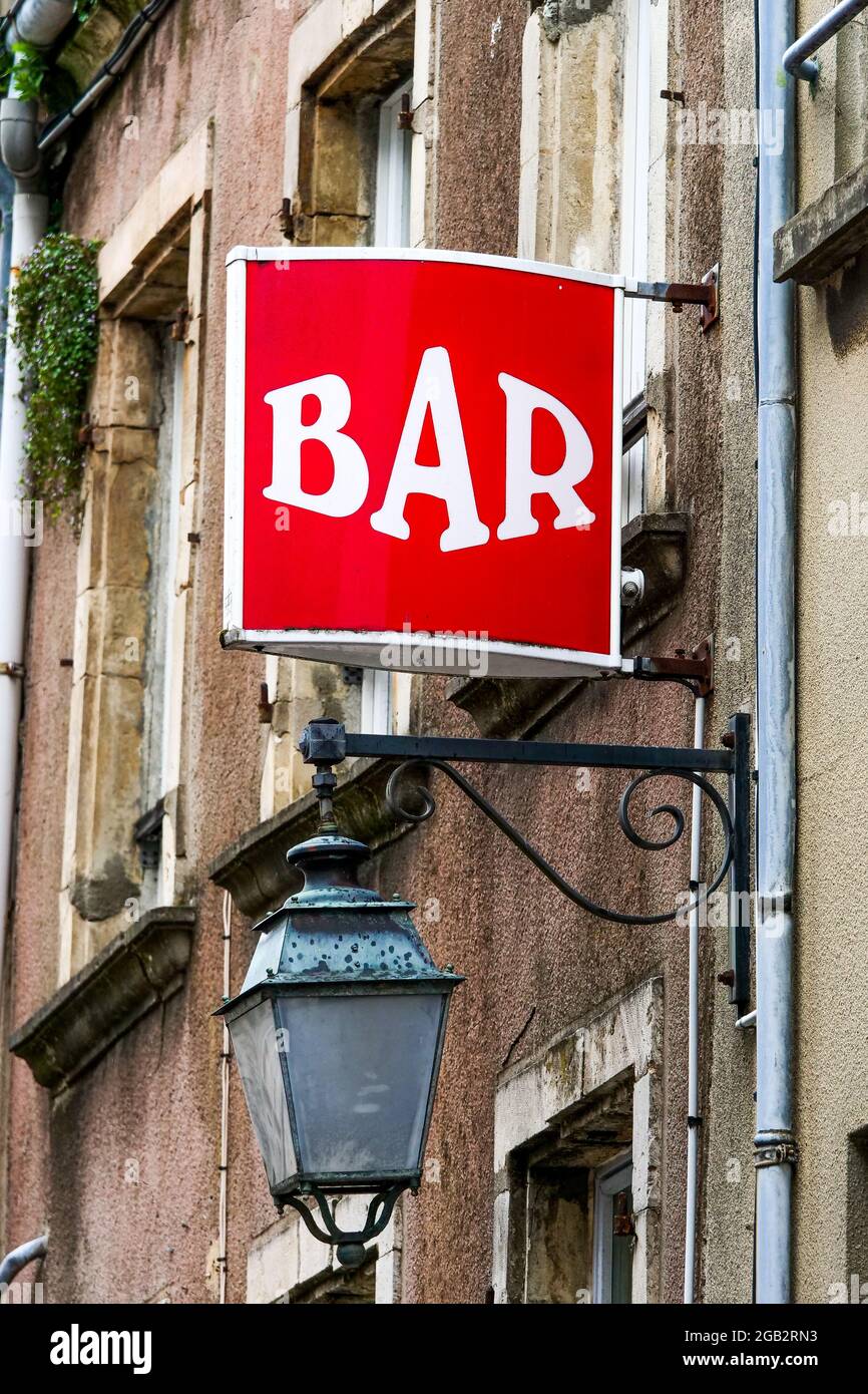 Cafe bar cherbourg hi-res stock photography and images - Alamy
