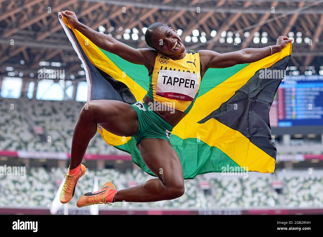 Tokyo, Japan. 02nd Aug, 2021. Athletics: Olympics, women, 100 m hurdles ...