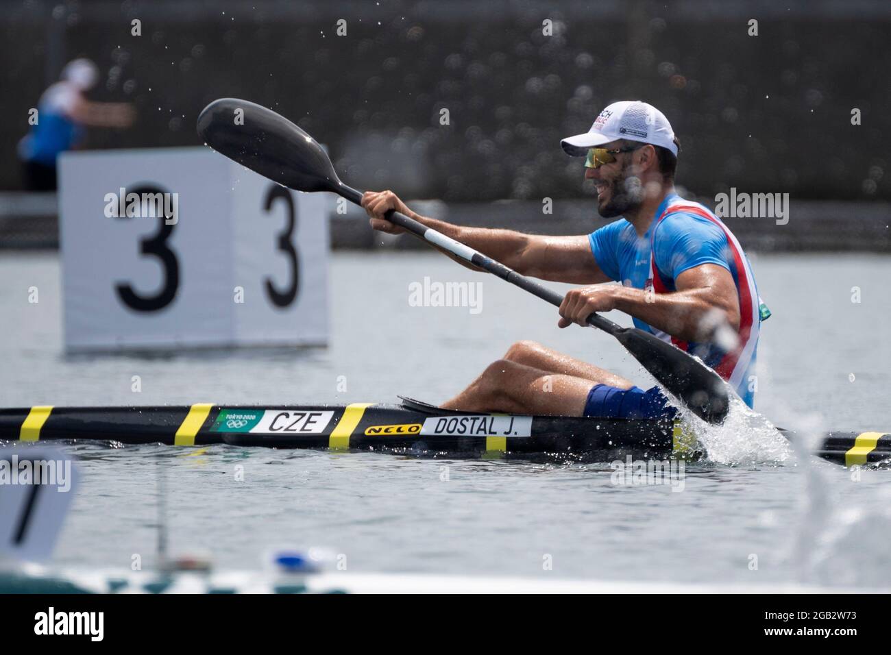 Tokyo, Japan. 02nd Aug, 2021. Czech sprint canoeist Josef Dostal ...