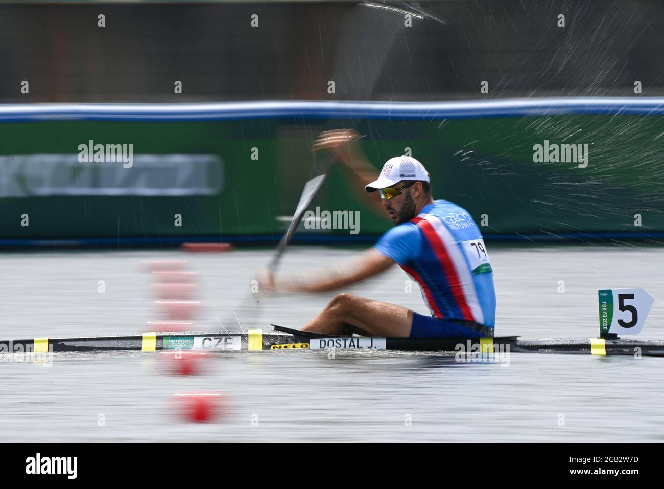Tokyo, Japan. 02nd Aug, 2021. Czech sprint canoeist Josef Dostal ...