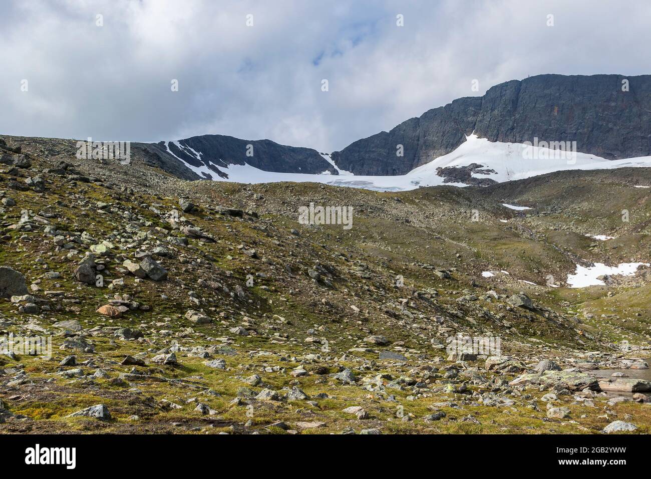 Glacier valley moraine field in hi-res stock photography and images - Alamy