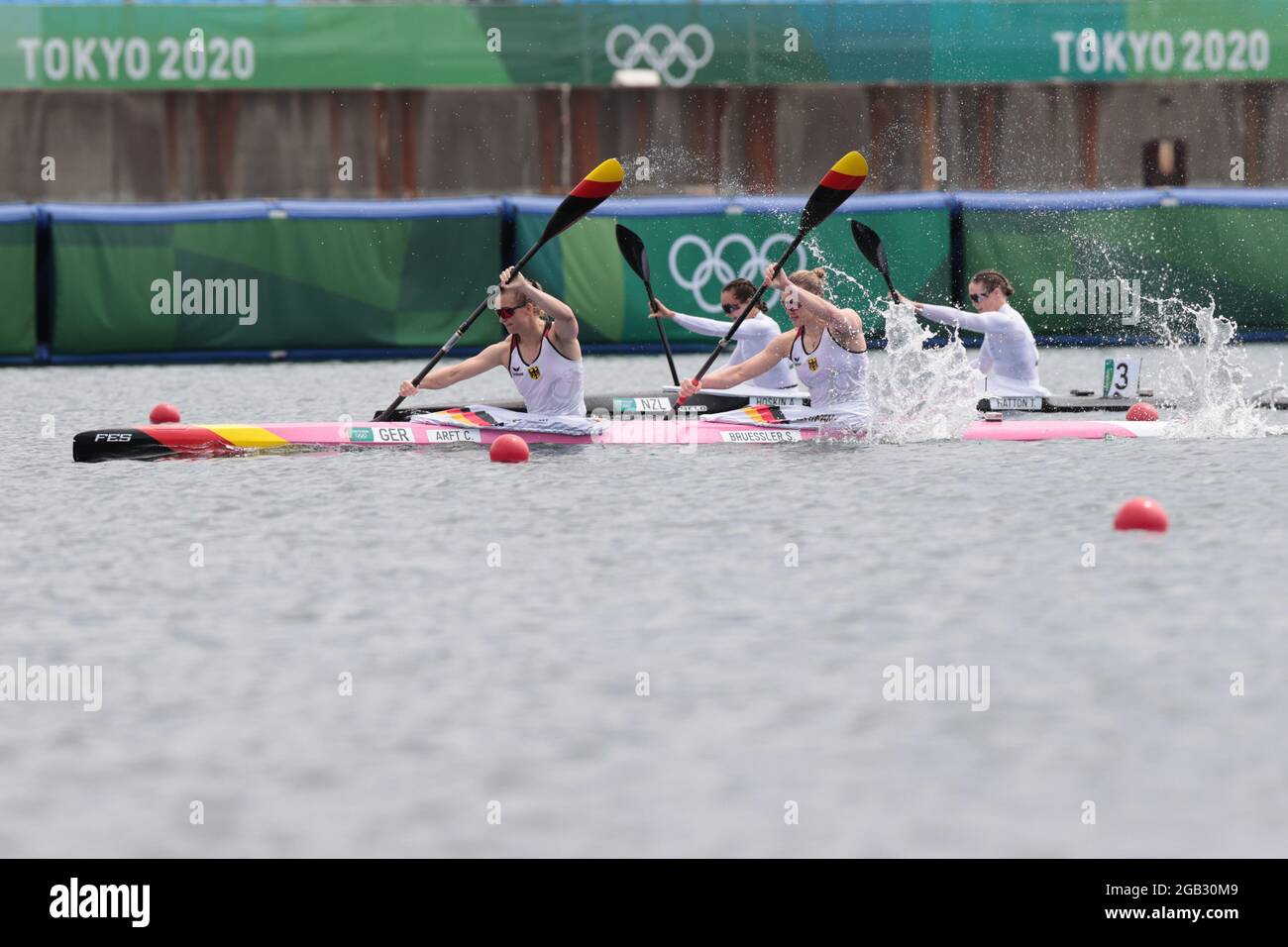 Tokyo, Japan. 2nd August, 2021. ARFT Caroline/ BRUESSLER Sarah (GER ...
