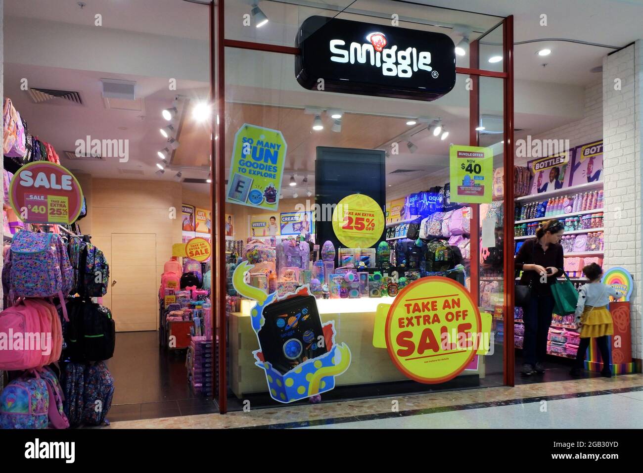 Smiggle Sign High Resolution Stock Photography and Images - Alamy