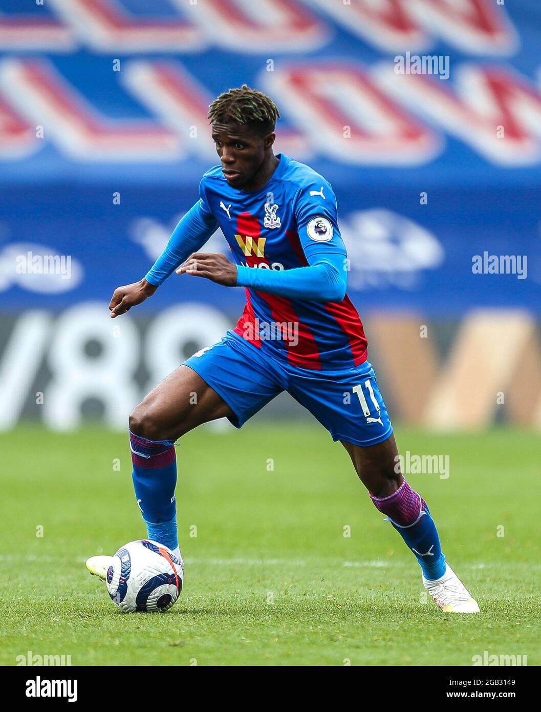 File photo dated 02-05-2021 of Crystal Palace's Wilfried Zaha. Issue ...