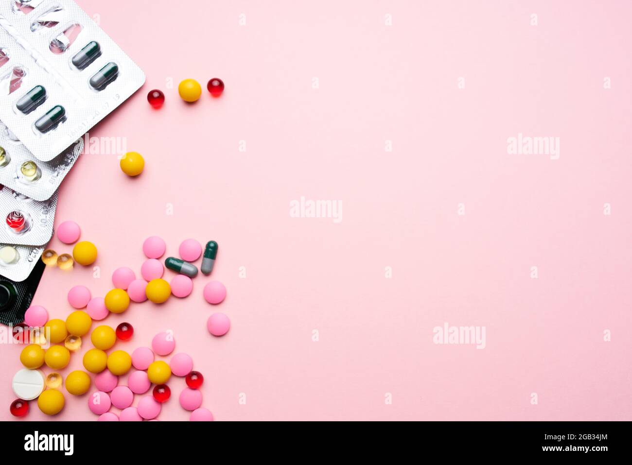 pill packaging multicolored medicines pharmaceutical health pink ...