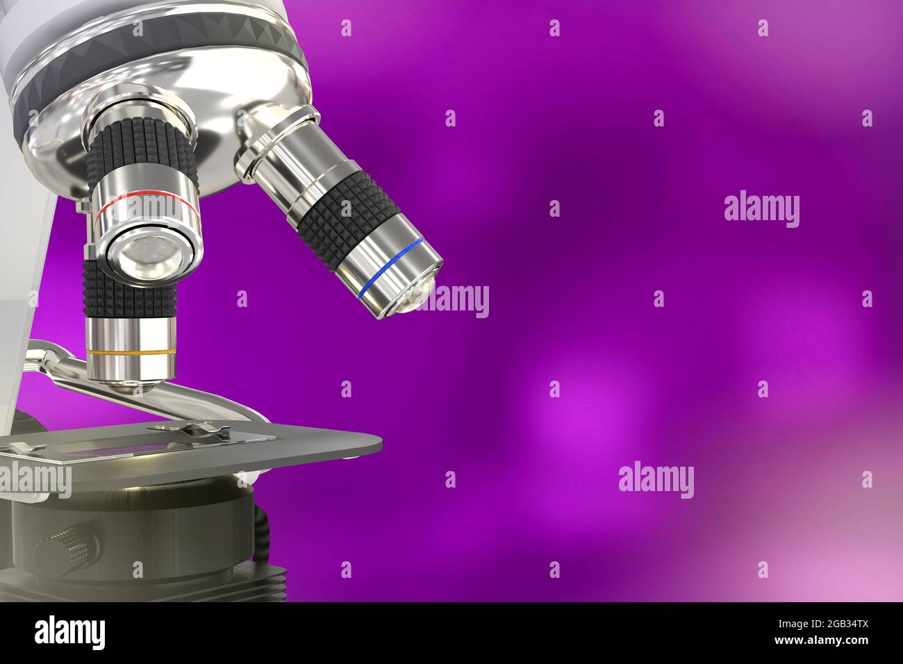 pharmaceutical study concept, object 3D illustration - lab electronic ...