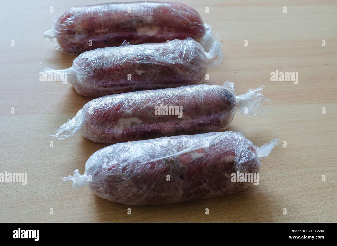 Clingfilm wrapped hi-res stock photography and images - Alamy