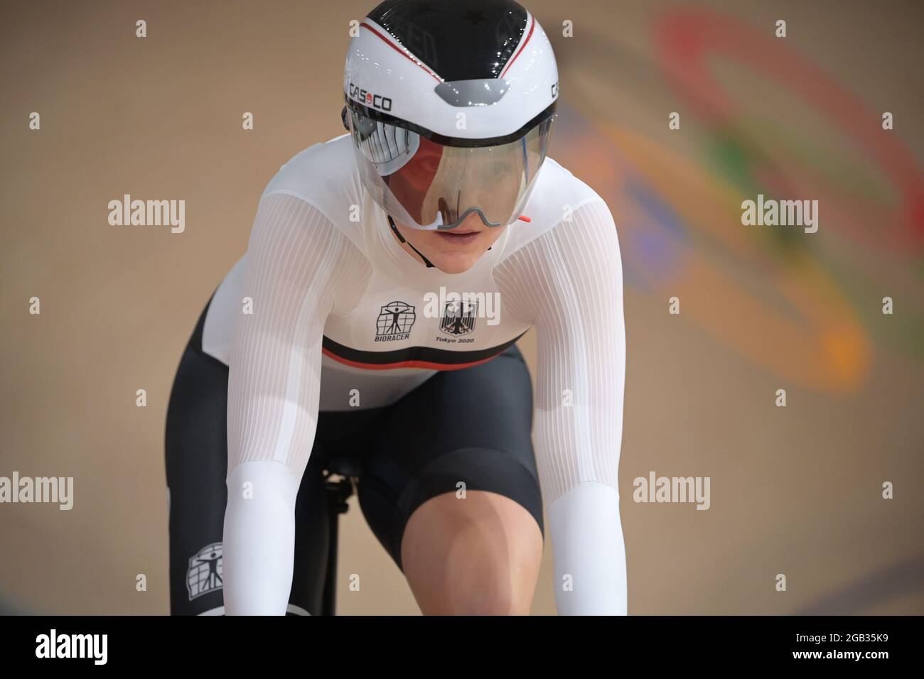 Izu, Japan. 02nd Aug, 2021. Cycling: Olympics, track cycling, team ...