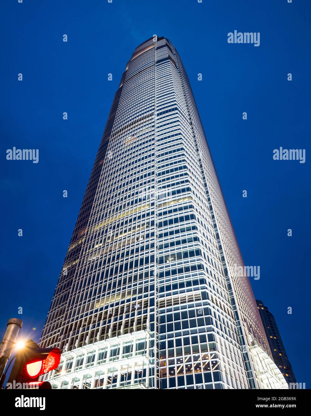 The IFC2 International Finance Centre, Central financial district, Hong ...