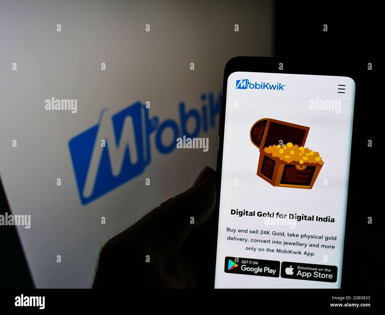 Mobikwik logo hi-res stock photography and images - Alamy