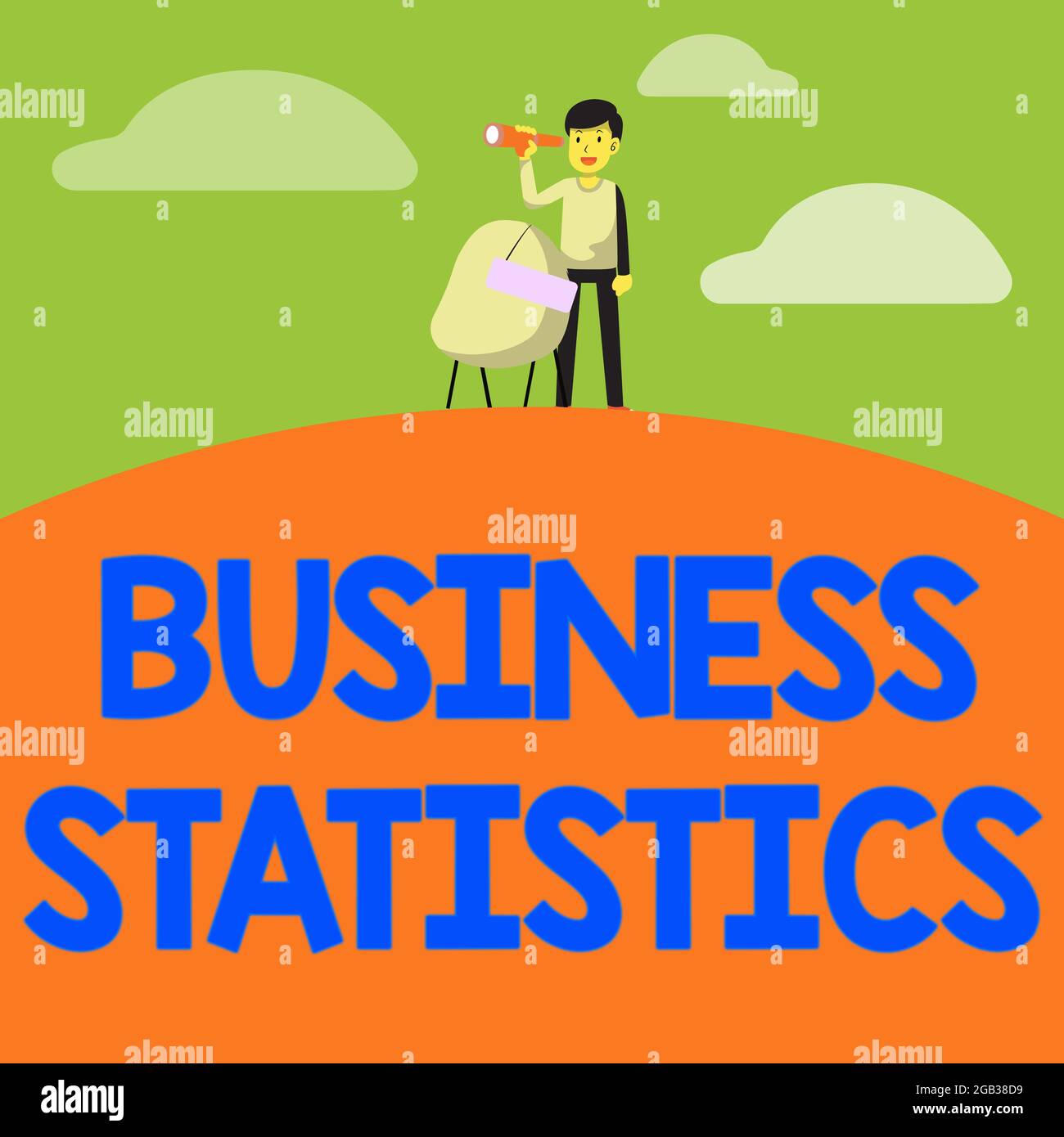 Writing displaying text Business Statistics. Business concept Science ...