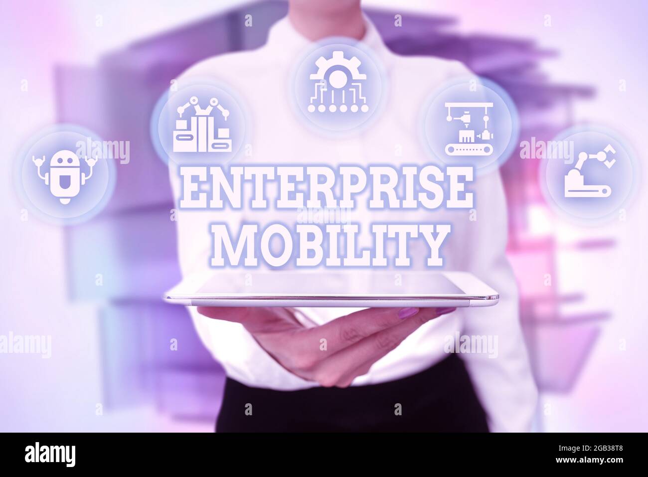 Inspiration showing sign Enterprise Mobility. Internet Concept ...