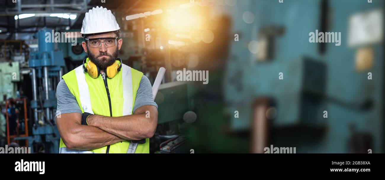 portrait of technical machine engineering concept, professional ...