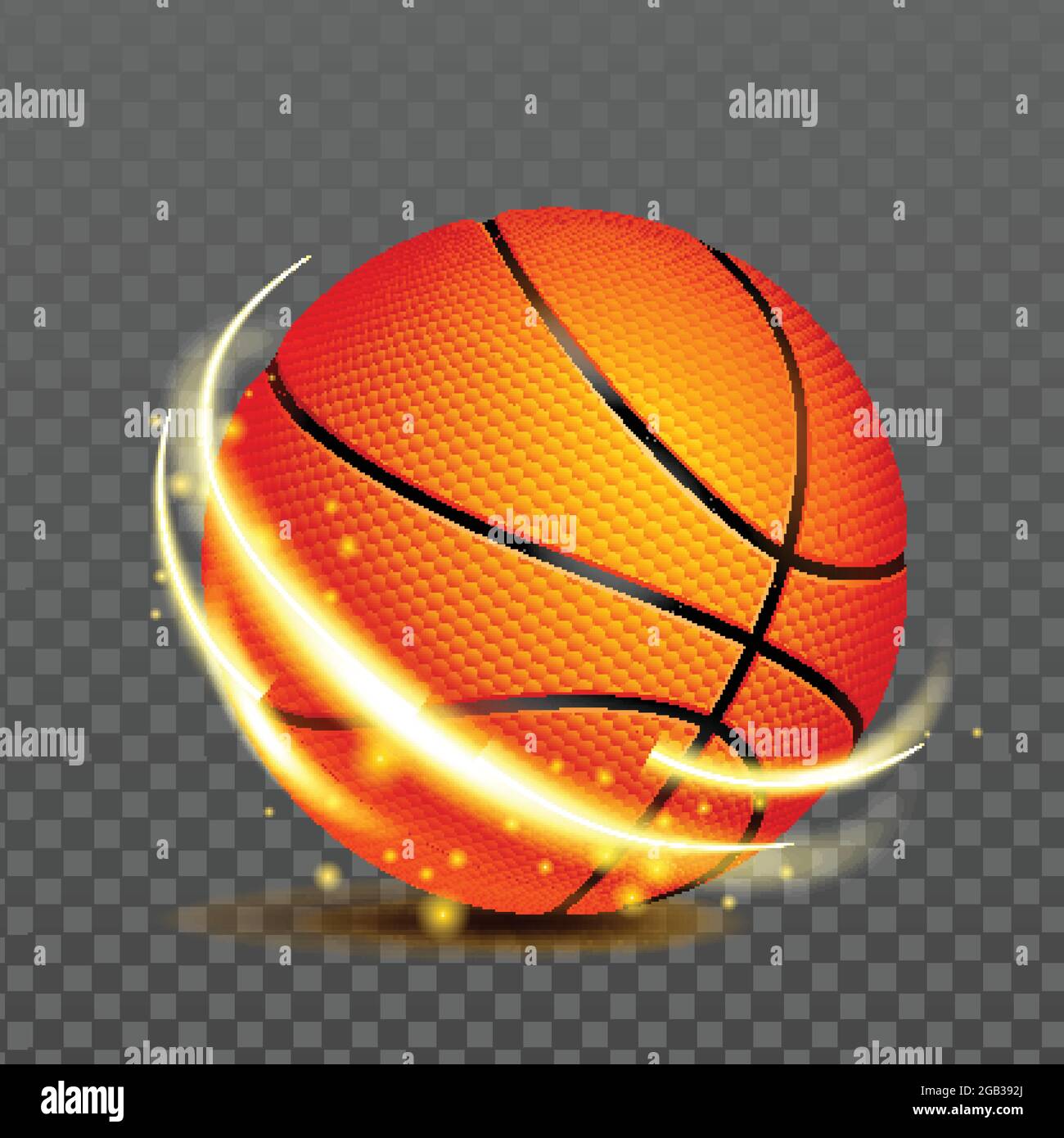 Basketball Ball For Playing Sport Game Vector Stock Vector Image & Art ...