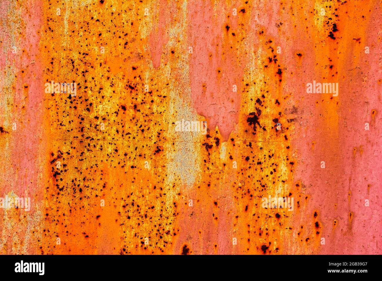 Old Red Rusty Plaster Wall With Worn Surface Grunge Background Stock ...