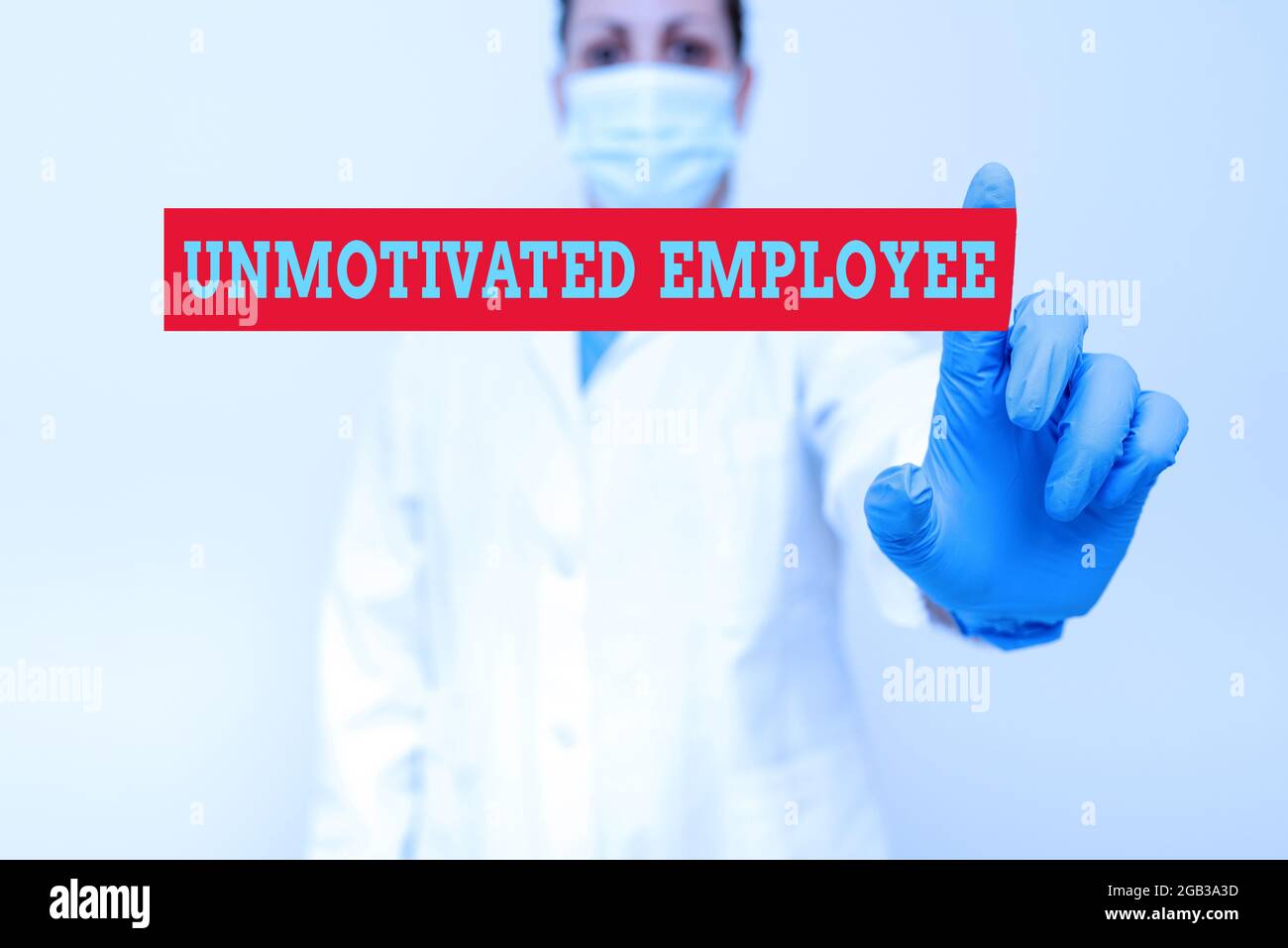 Text showing inspiration Unmotivated Employee. Business showcase very ...