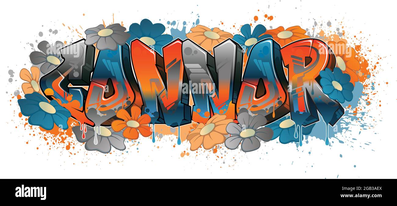 Graffiti styled Name Design - Connor Cool legible graffiti art Stock ...