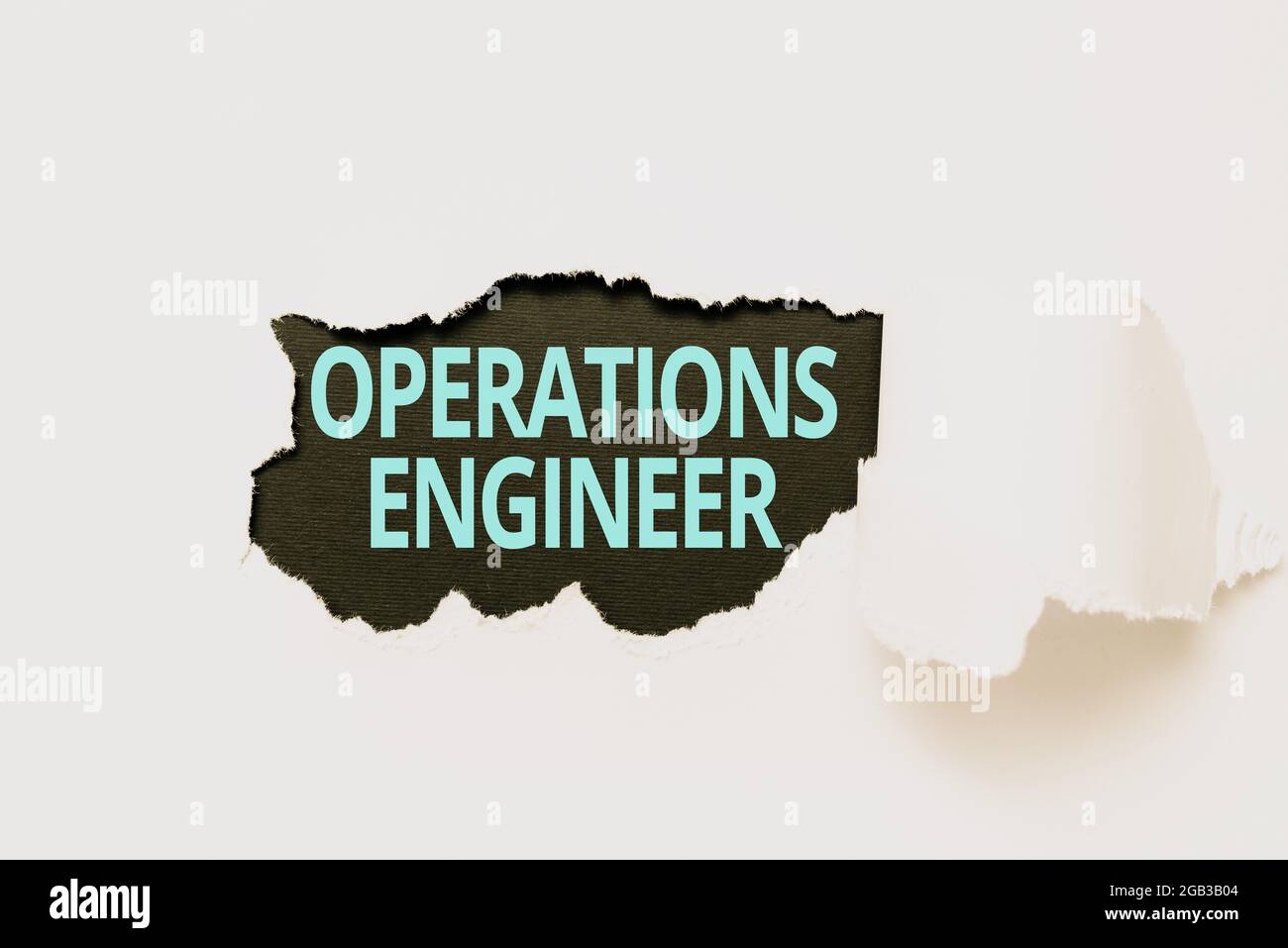 Writing displaying text Operations Engineer. Concept meaning analyze ...