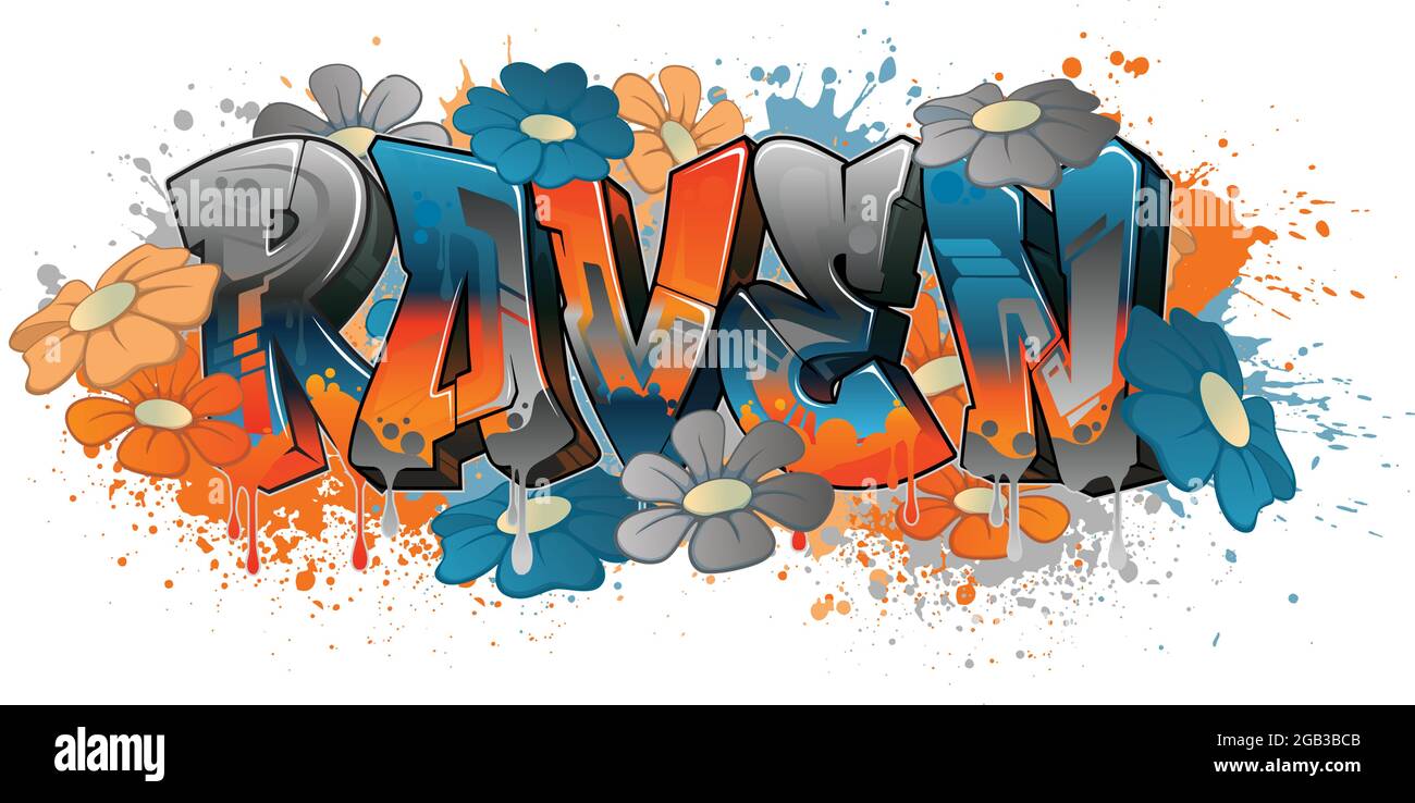 Raven street Stock Vector Images - Alamy