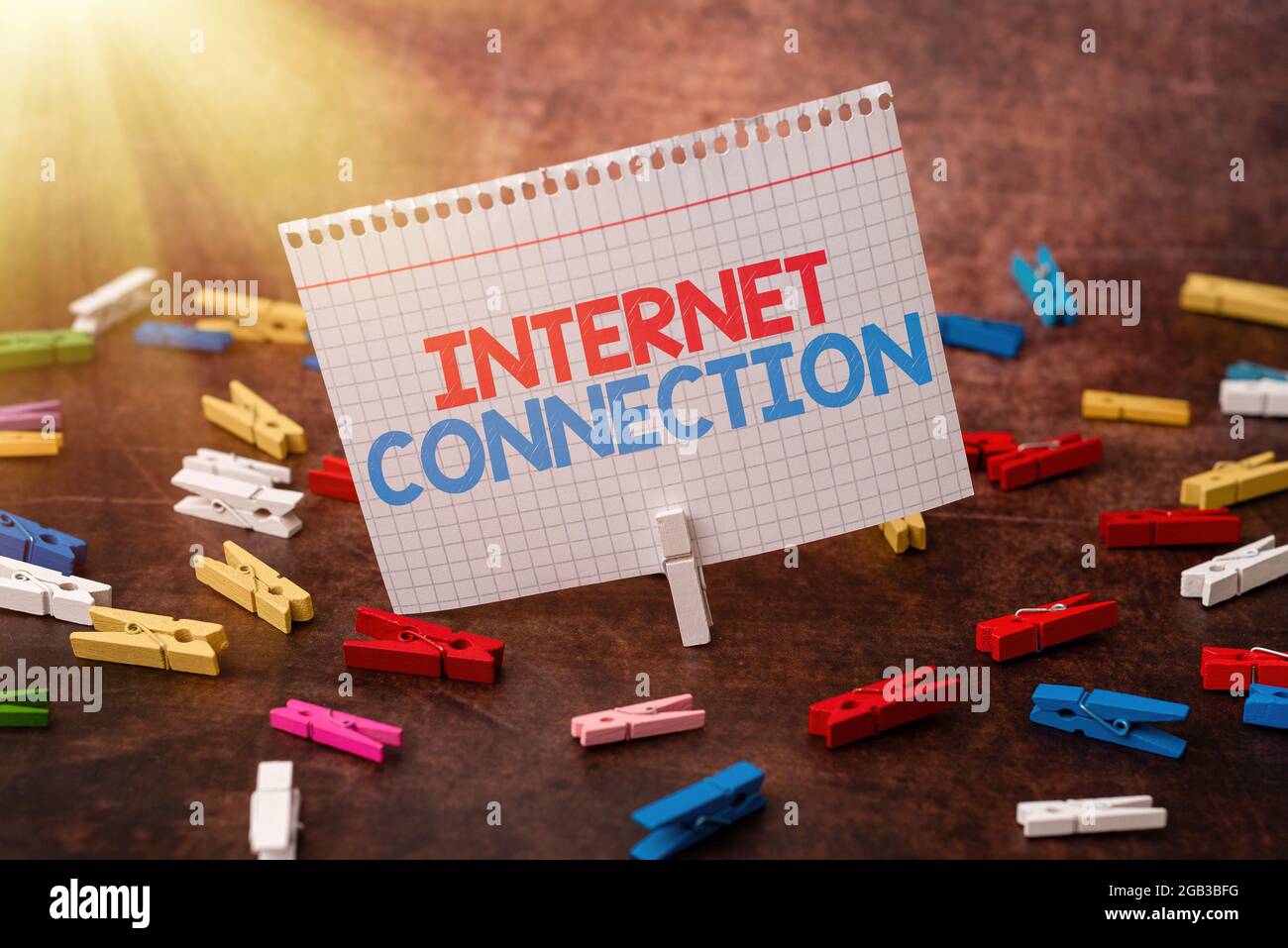 Conceptual display Internet Connection. Word Written on The way one ...