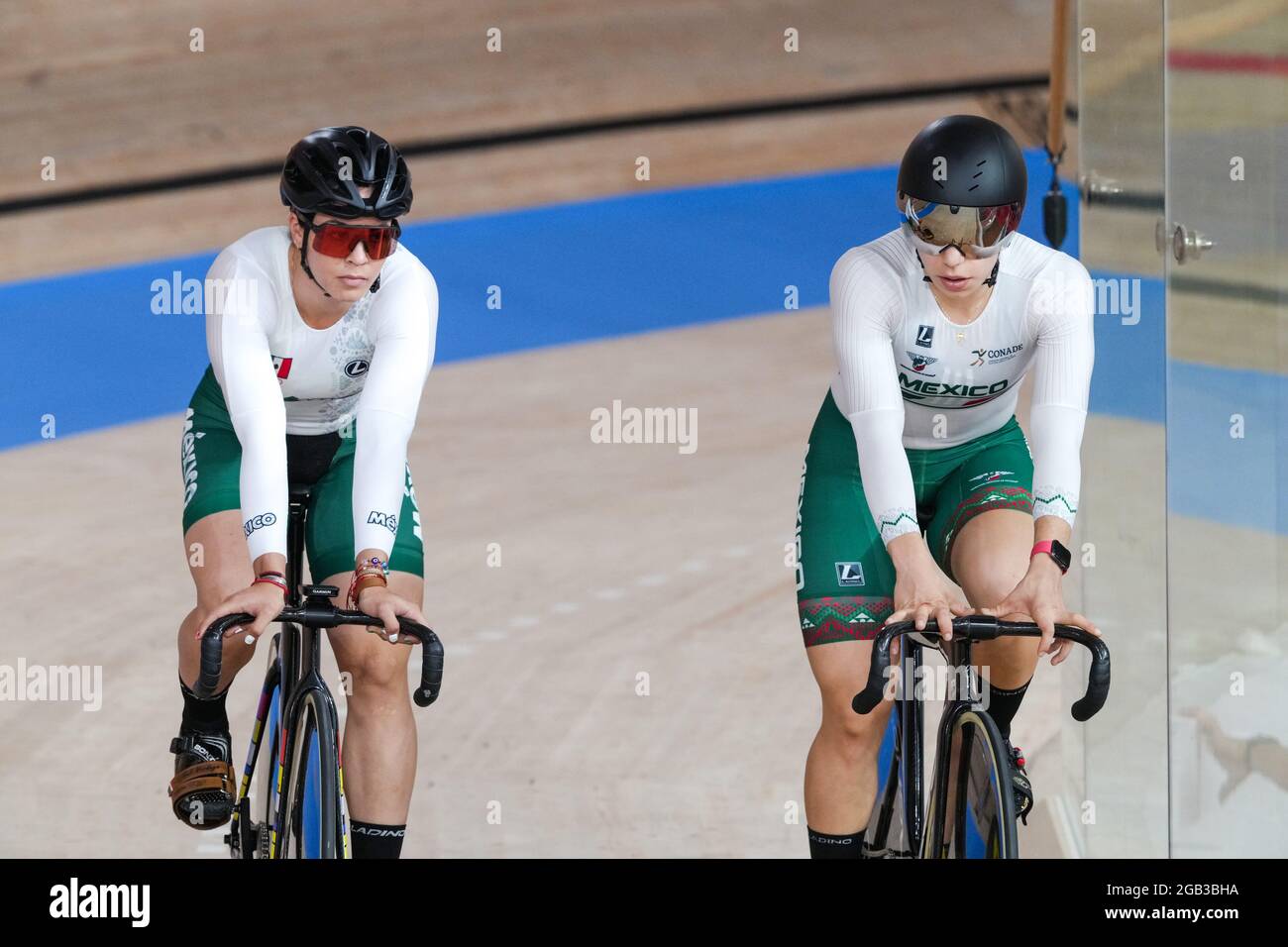 Shizuoka, Japan. 1st Aug, 2021. VERDUGO OSUNA Yuli & GAXIOLA GONZALEZ ...