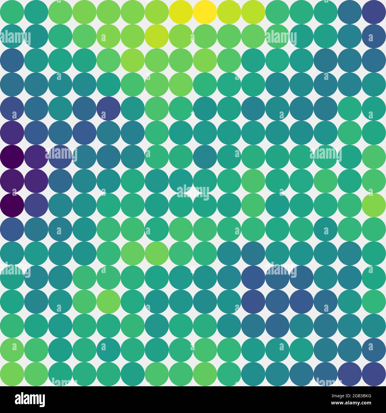 Abstract Geometrical color pixel generative art illustration Stock ...
