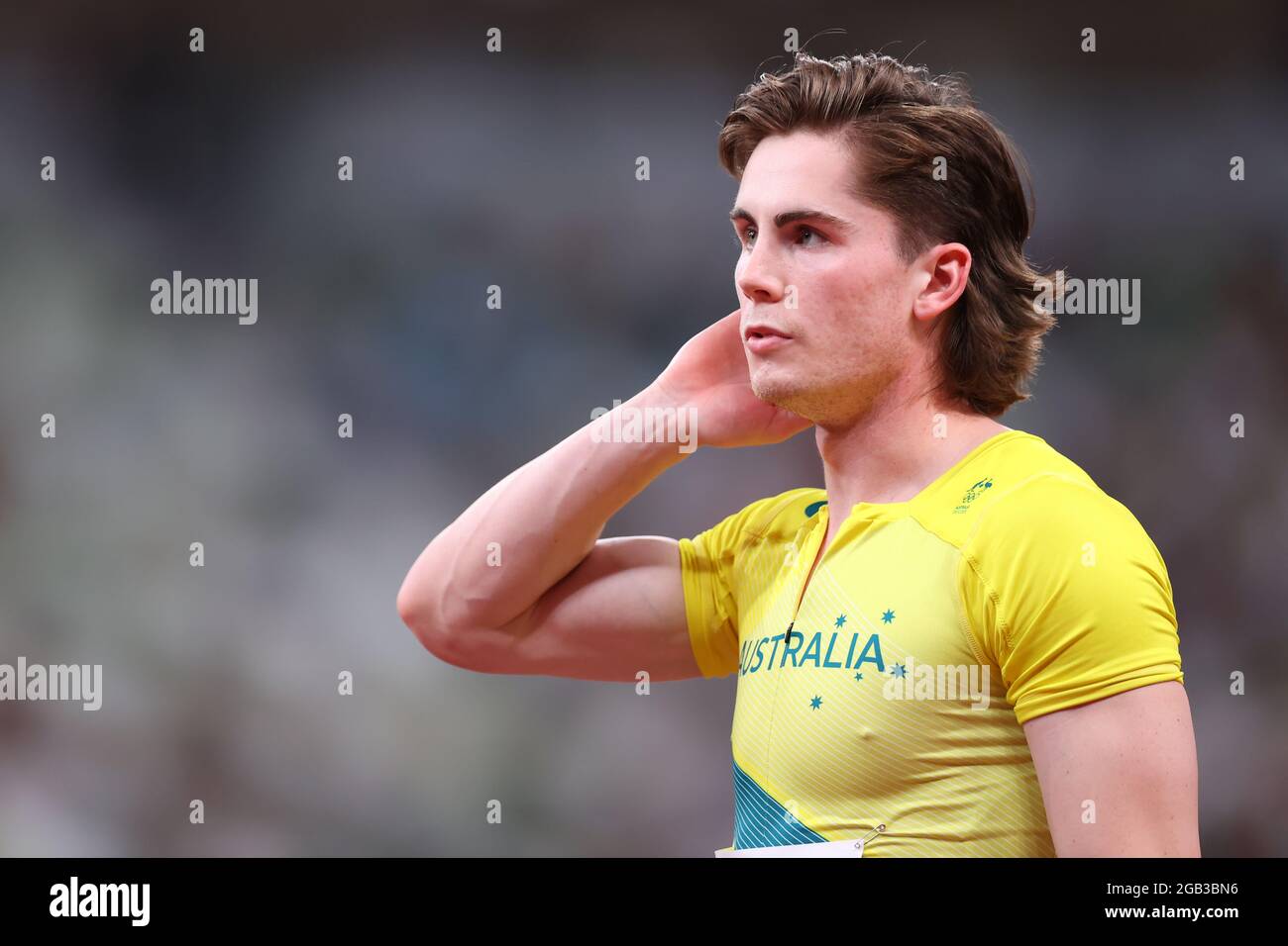 Tokyo, Japan. 1st Aug, 2021. BROWNING Rohan (AUS) Athletics : Men's ...