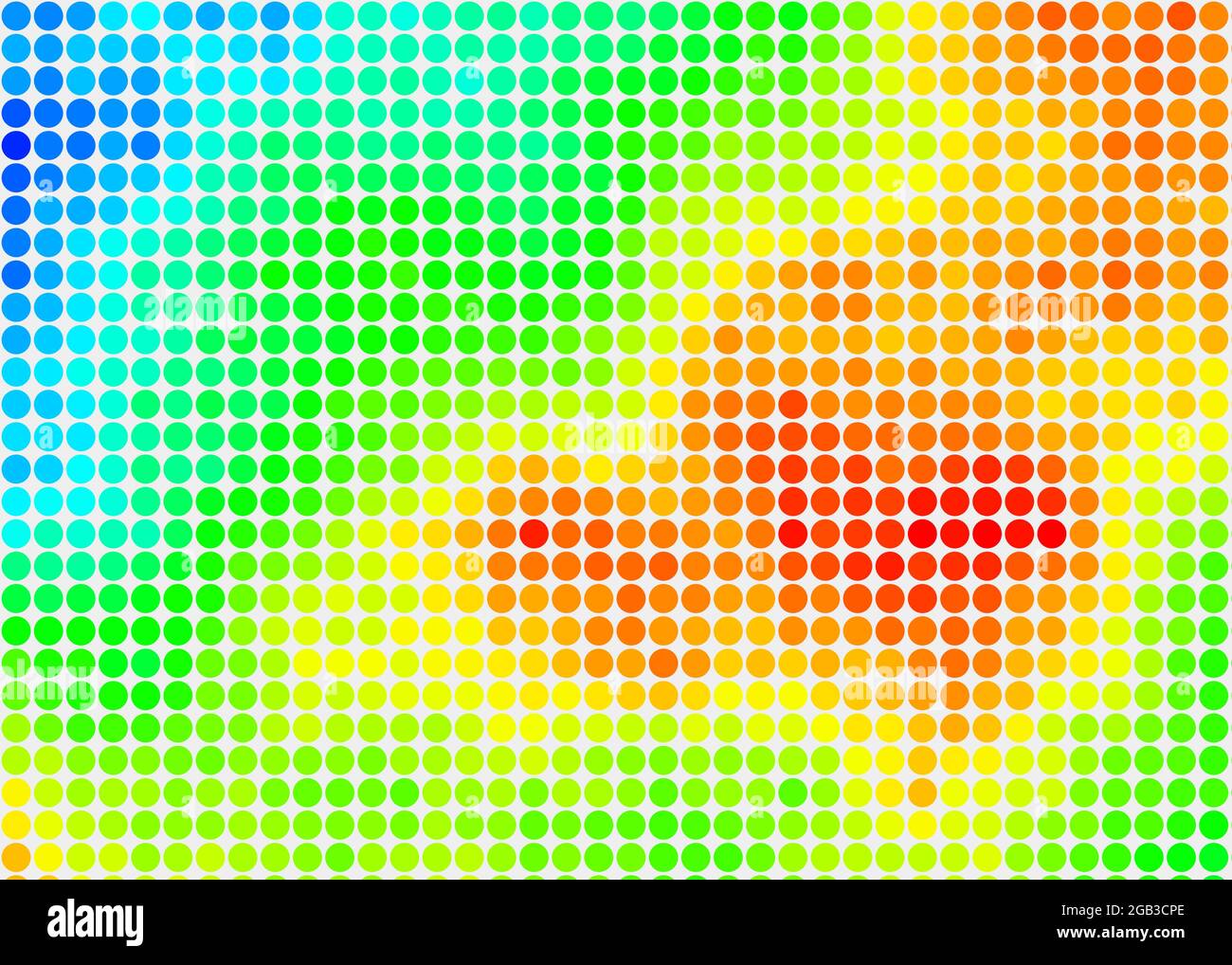 Abstract Geometrical color pixel generative art illustration Stock ...