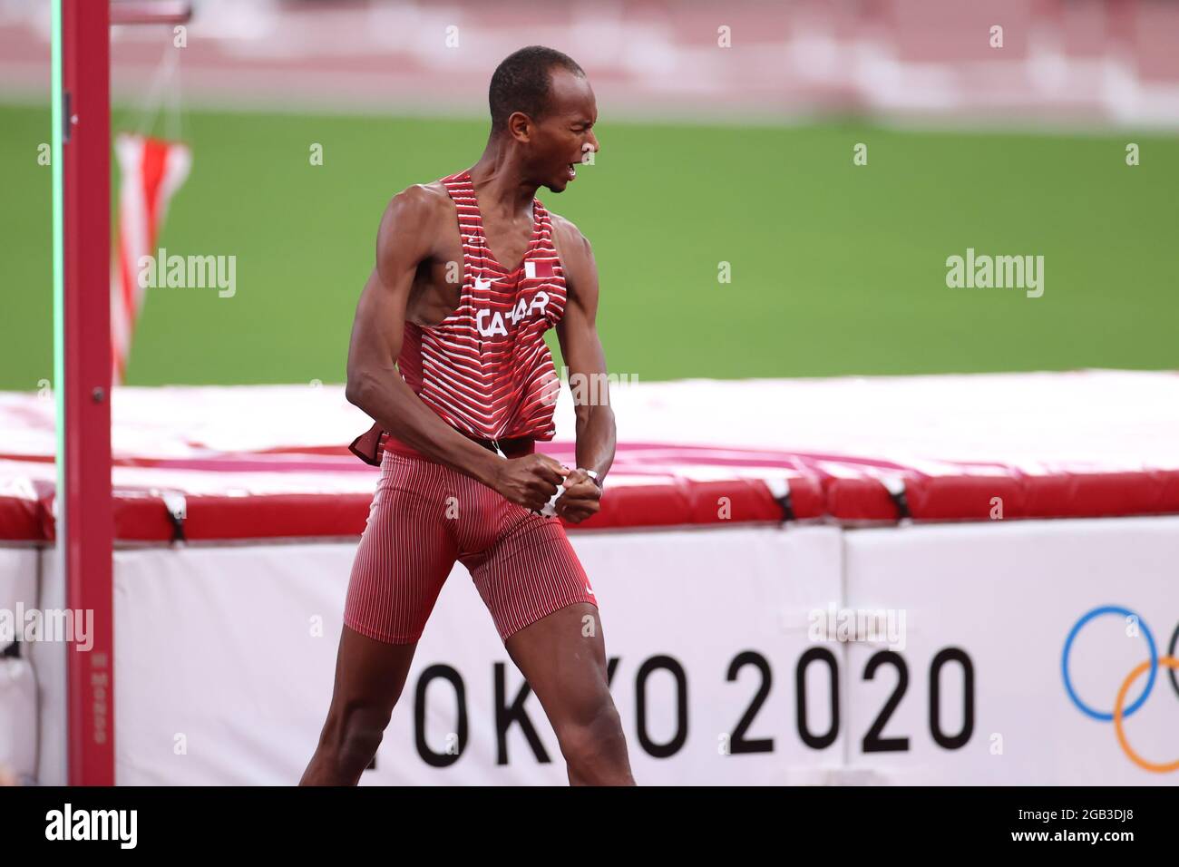 Mutaz barshim olympic games tokyo hi-res stock photography and images ...