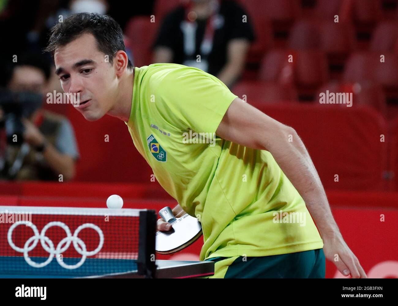 Tokyo-Japan August 2, 2021, Tokyo2020 Olympic Games, table tennis at ...