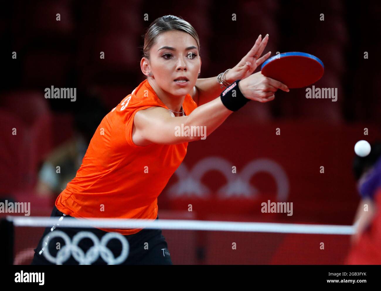 Tokyo-Japan August 2, 2021, Tokyo2020 Olympic Games, table tennis at ...