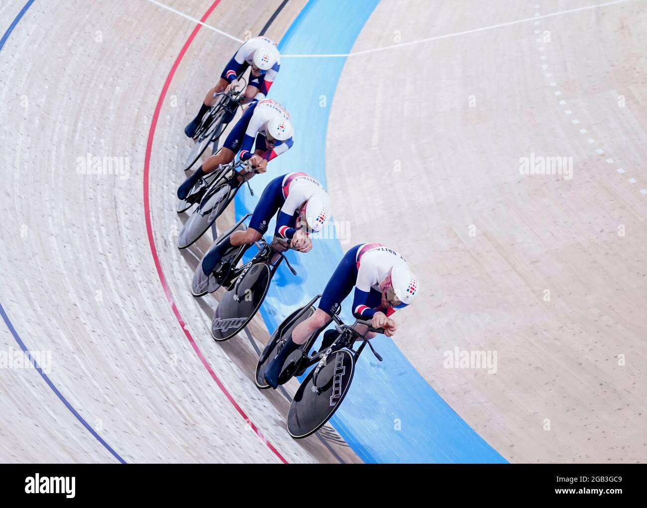 Ethan Hayter, Edward Clancy, Ethan Vernon and Oliver Wood of Great ...
