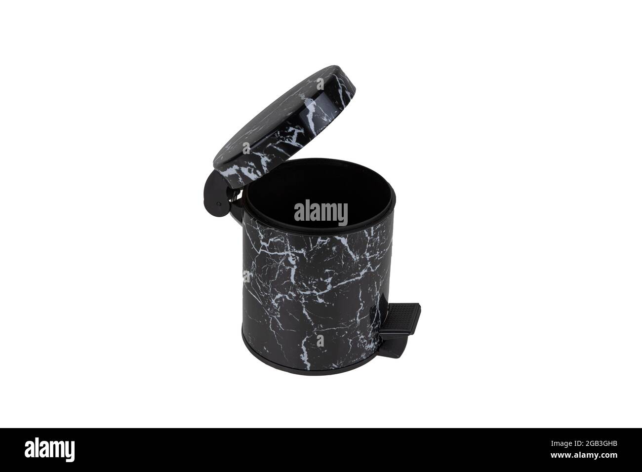 Trash bin in the bathroom - Simple and small. garbage can be isolated ...