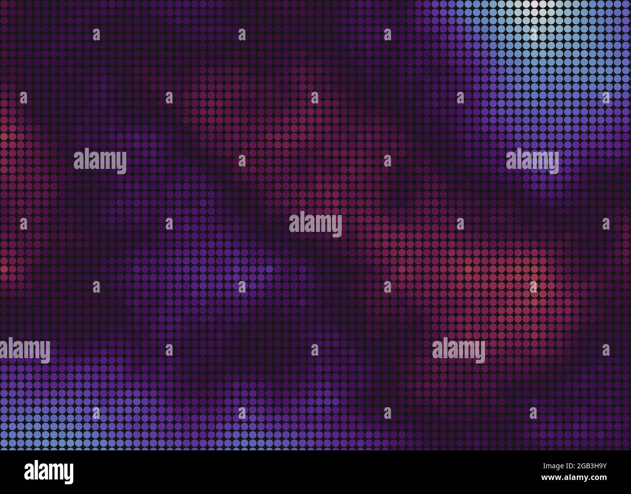 Abstract Geometrical color pixel generative art illustration Stock ...