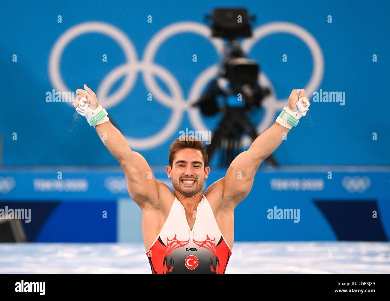 Tokyo, Japan. 02nd Aug, 2021. Gymnastics: Olympics, rings, men, final ...