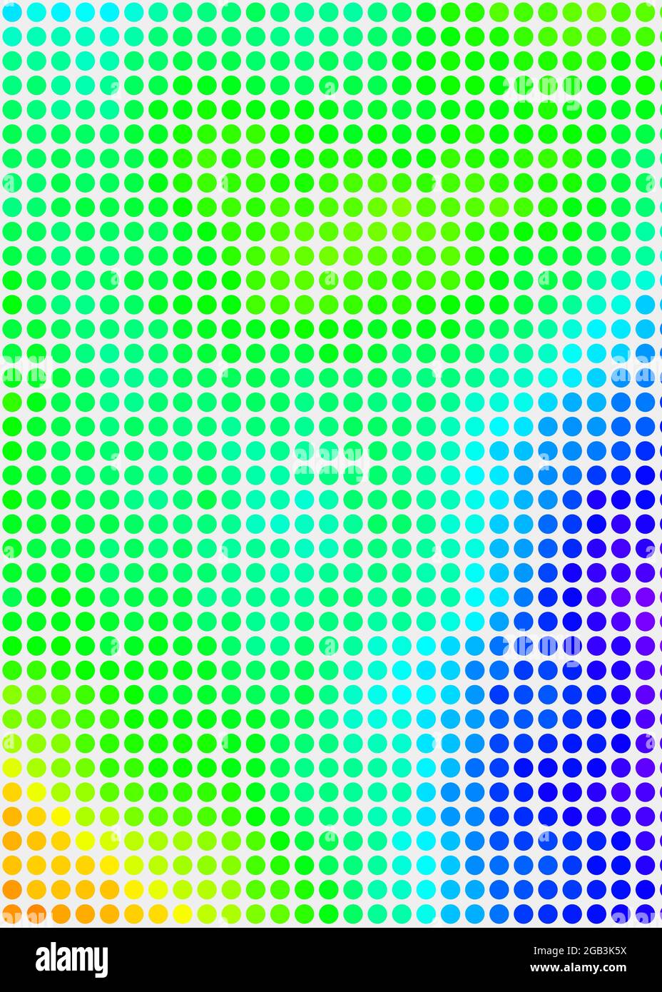 Abstract Geometrical color pixel generative art illustration Stock ...