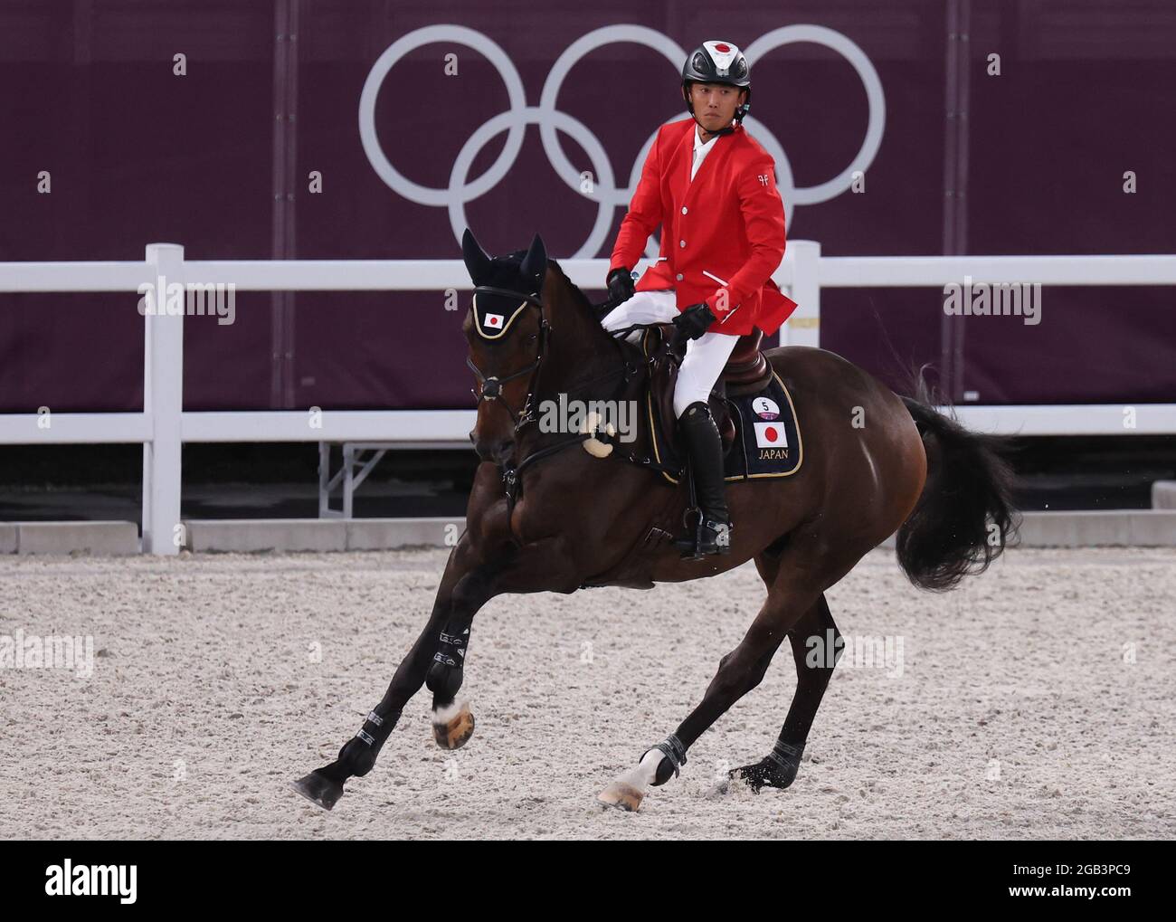 Tokyo, Japan. 02nd Aug, 2021. Tokyo, Japan. 02nd Aug, 2021. Equestrian ...