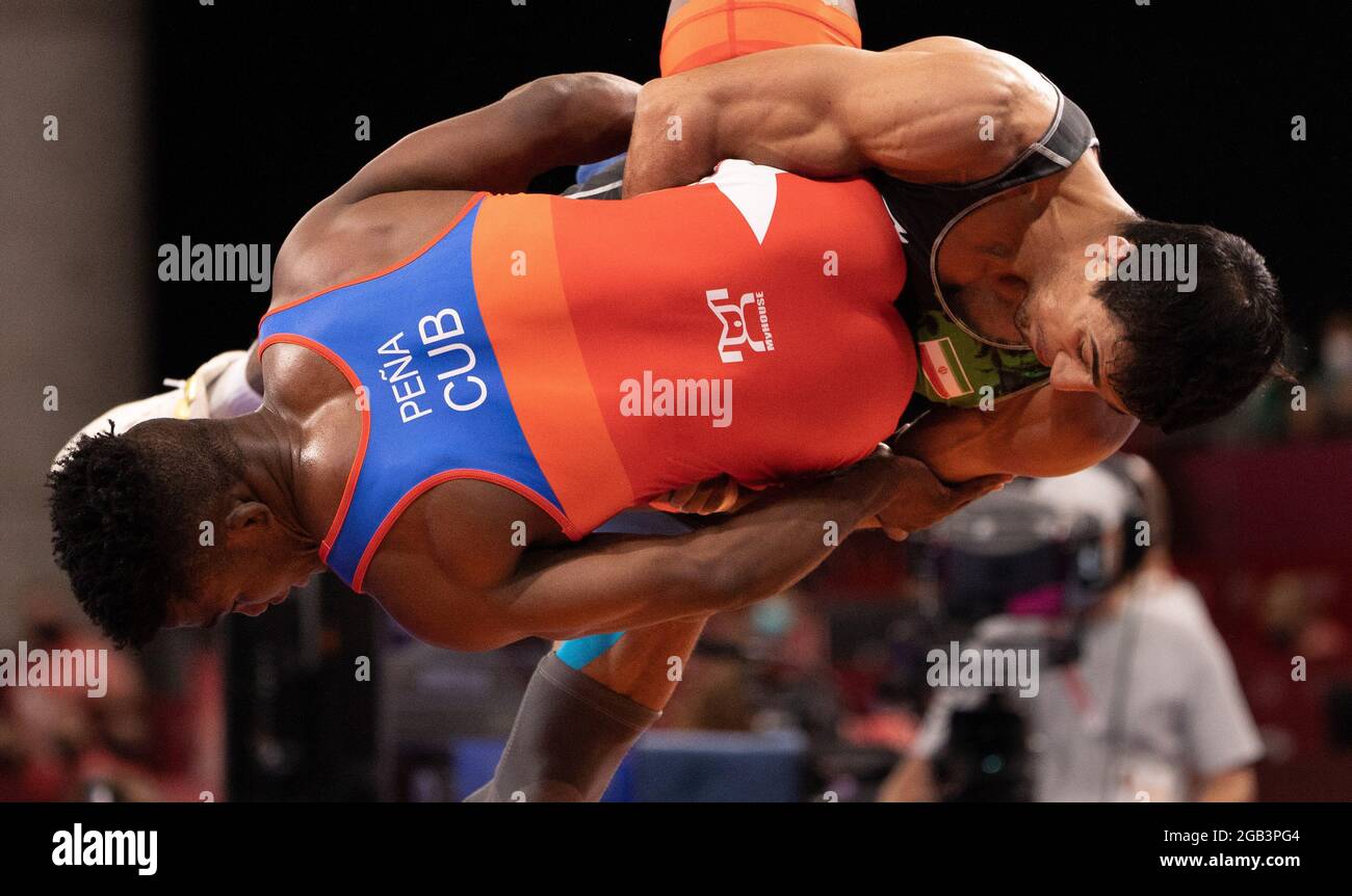 August 2, 2021, Tokyo, Kanto, Japan: August 2, 2021, Tokyo, Japan ...