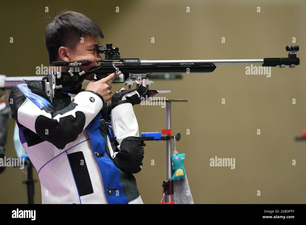 Tokyo, Japan. 2nd Aug, 2021. Zhang Changhong of China competes during ...
