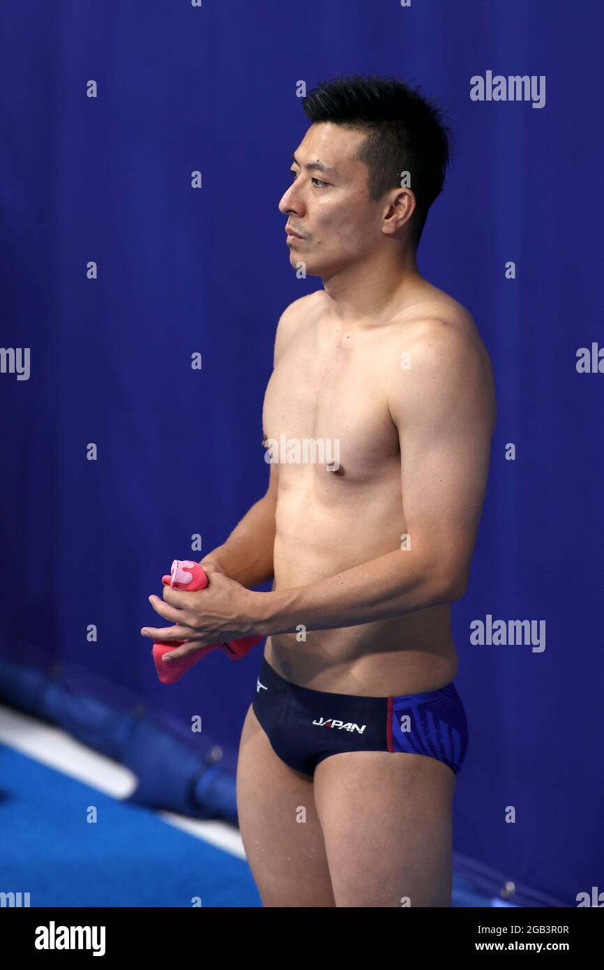 Tokyo, Japan. 2nd Aug, 2021. Ken Terauchi (JPN) Diving : Men's 3m Springboard Preliminary during ...